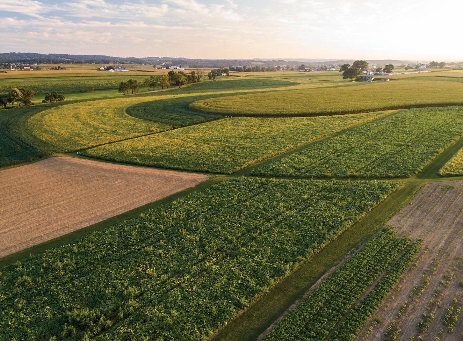 Lancaster From Above: Green in So Many Ways - Lancaster County Magazine